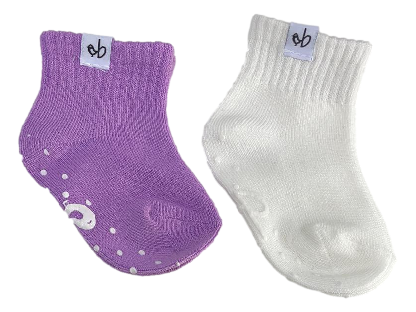 Birdie Socks Set- Orchid/White – Birdie Bean